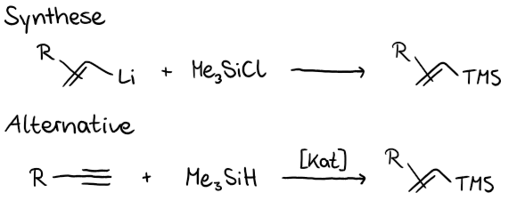 Synthese der Vinylsilane | Organische Synthese | Repetico